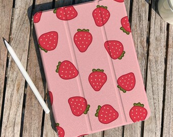 Strawberry Ipad Case - Etsy