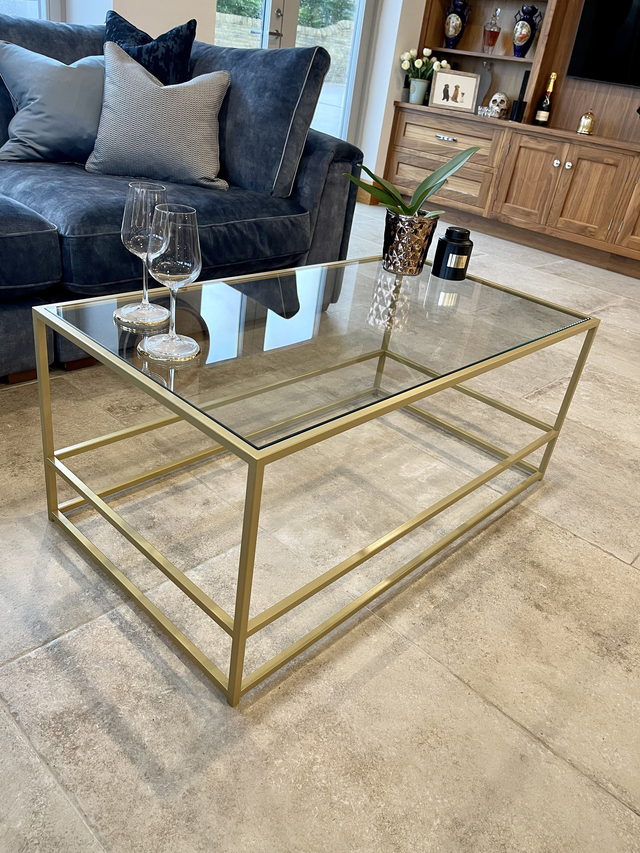 Cheap gold coffee table store
