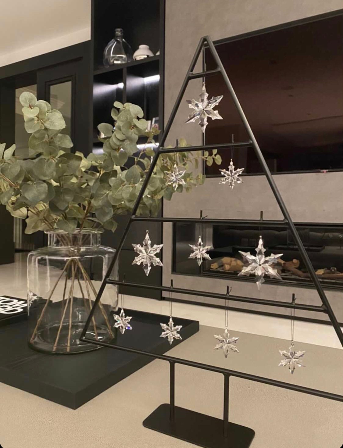 Christmas Tree Standing Metal Ornament Decoration Table Top - Etsy UK