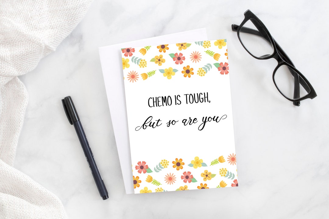 Chemo Card Chemotherapy, Get Well Soon Card, Printable Greeting Card ...