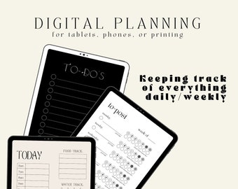 Printable to Do List, Ipad, Goodnote, Notability, Digital Journal ...