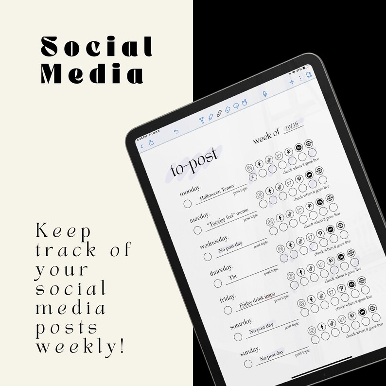 Digital and Printable To-do List Planner - Etsy