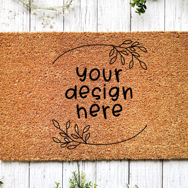 Doormat Mockup - Etsy
