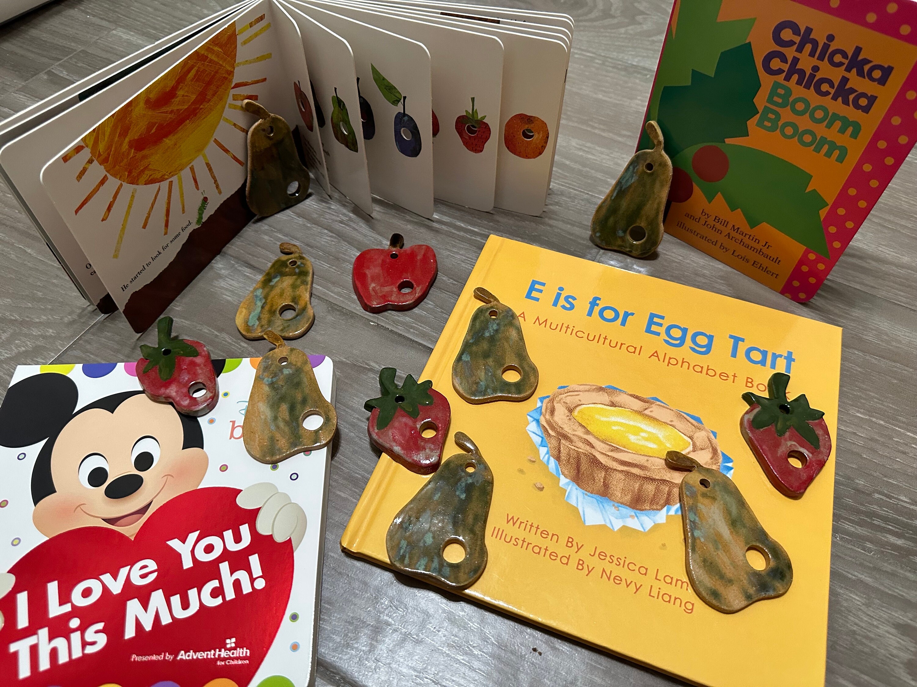 Very Hungry Caterpillar Inspired Ornaments by Lolliepopup, Eric Carl ...