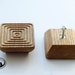 Wooden Square Handles, Wood Engraving Pattern, Wood Drawer Knobs, Oak ...