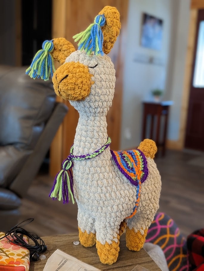 Fiesta Llama Crochet - Etsy