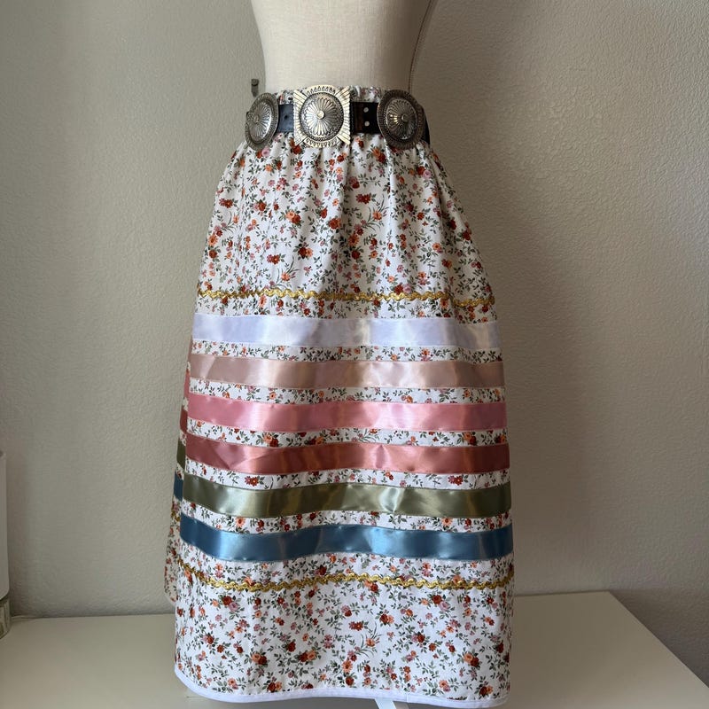 Native Ribbon Skirt - Etsy