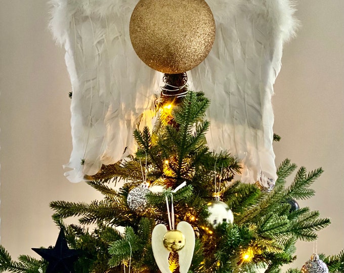 Harry Potter Golden Snitch Tree Topper - Etsy