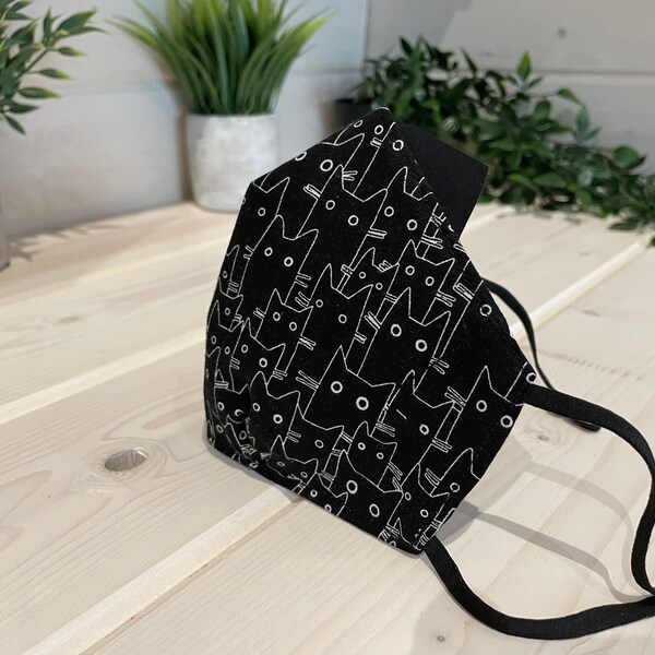 Face Mask Cats - Etsy