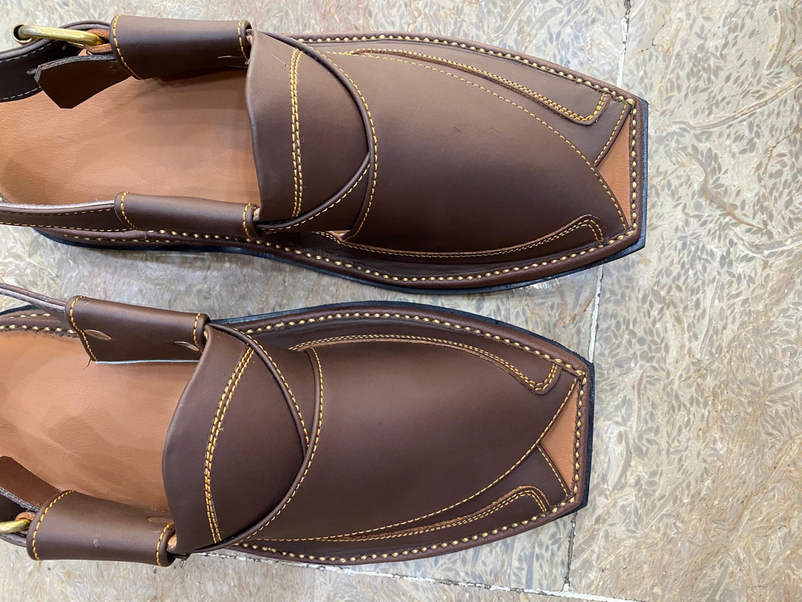 For American Cowboy Premium Quality Peshawari Pakistani Sandals for Men ...