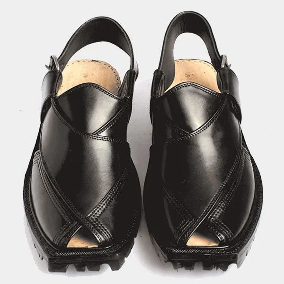 Original Peshawari Norozi Chappal for Men Double Sole Pure Leather ...