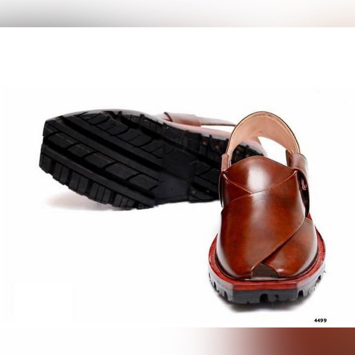 Original Peshawari Norozi Chappal for Men Double Sole Chappal Pure ...