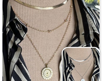 Colliers à plusieurs rangs - Etsy France