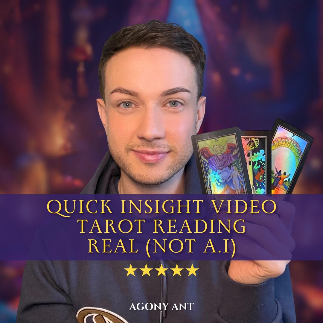 15 Minute Video Tarot Reading With Ant (not A.I) | One Question | Six ...