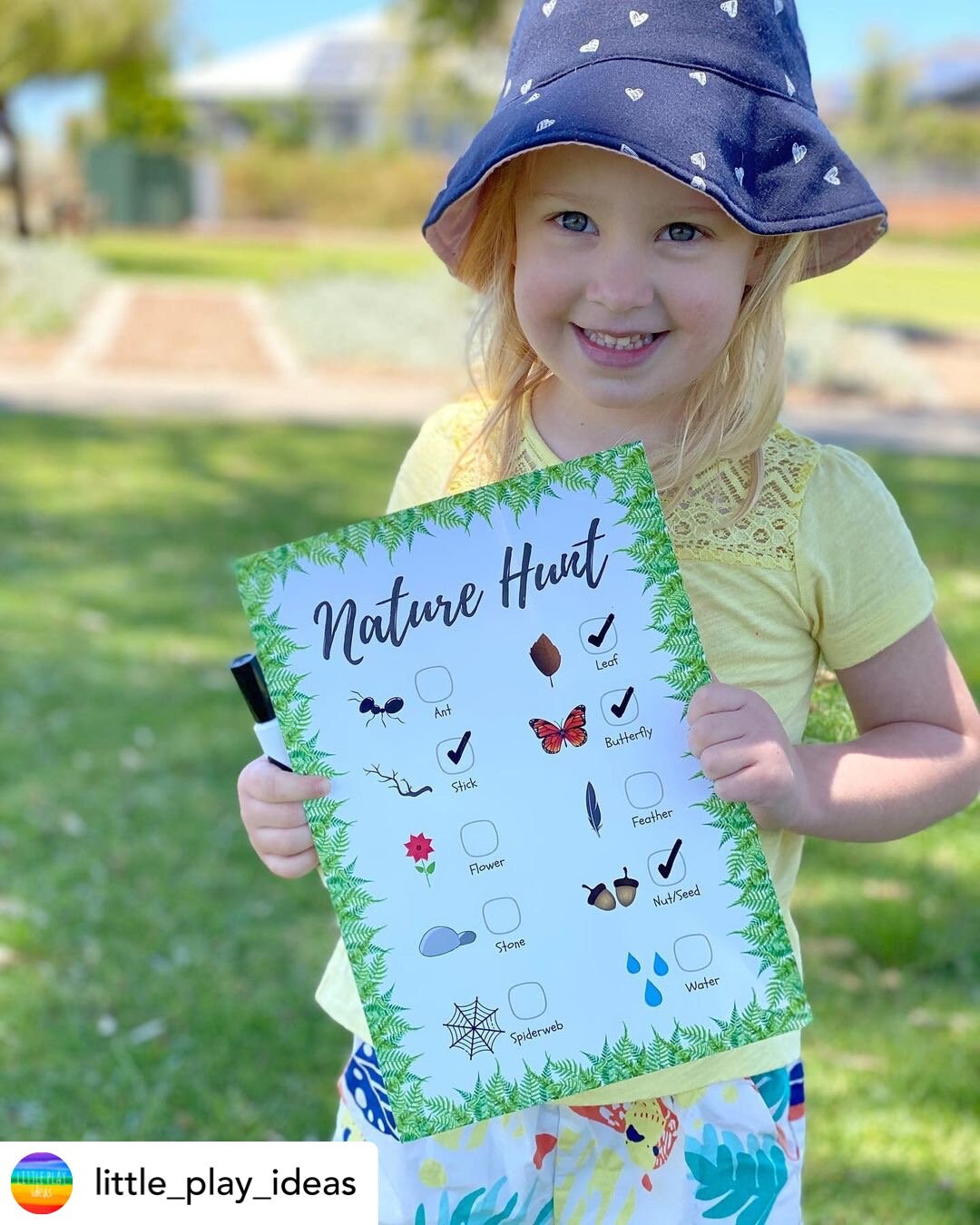 Nature Hunt Printable - Etsy