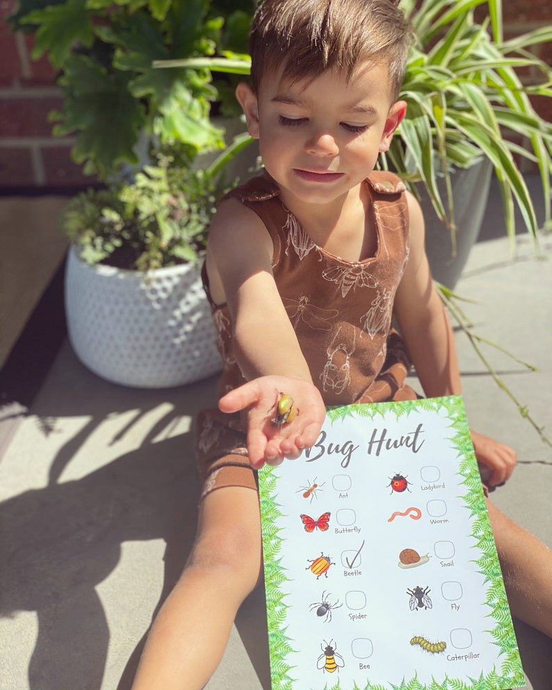 Bug Hunt Printable - Etsy