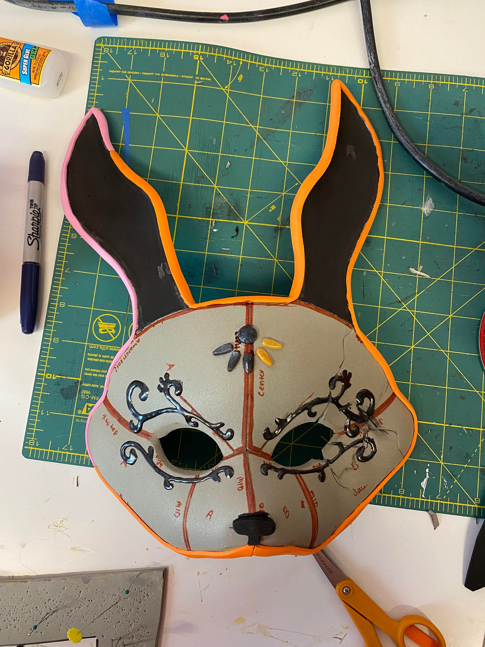 Splicer Bunny Mask Pattern - Etsy