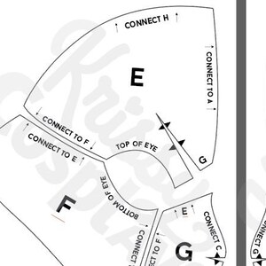 Splicer Bunny Mask Pattern - Etsy