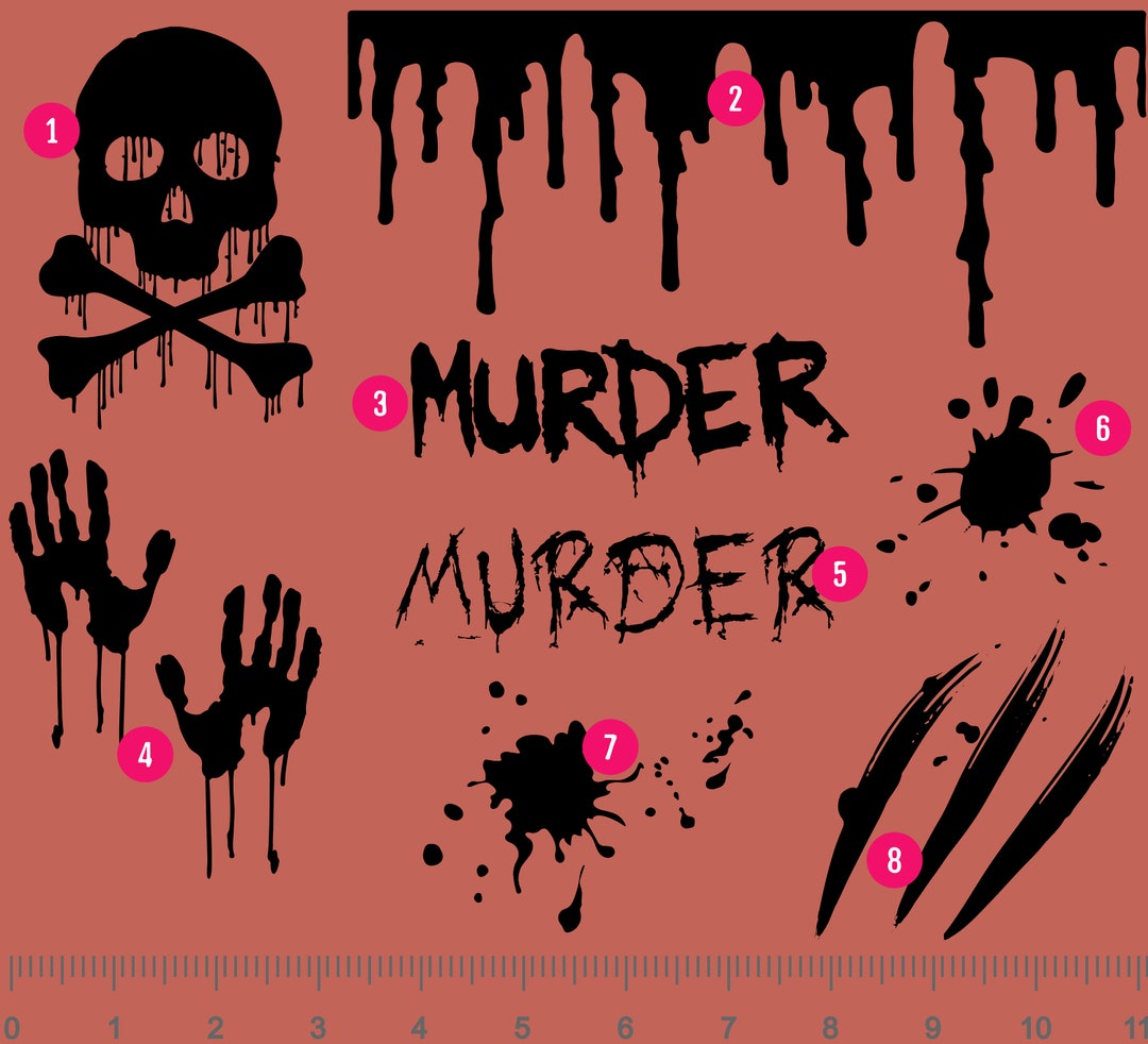 Murder/serial Killer Decals - Etsy