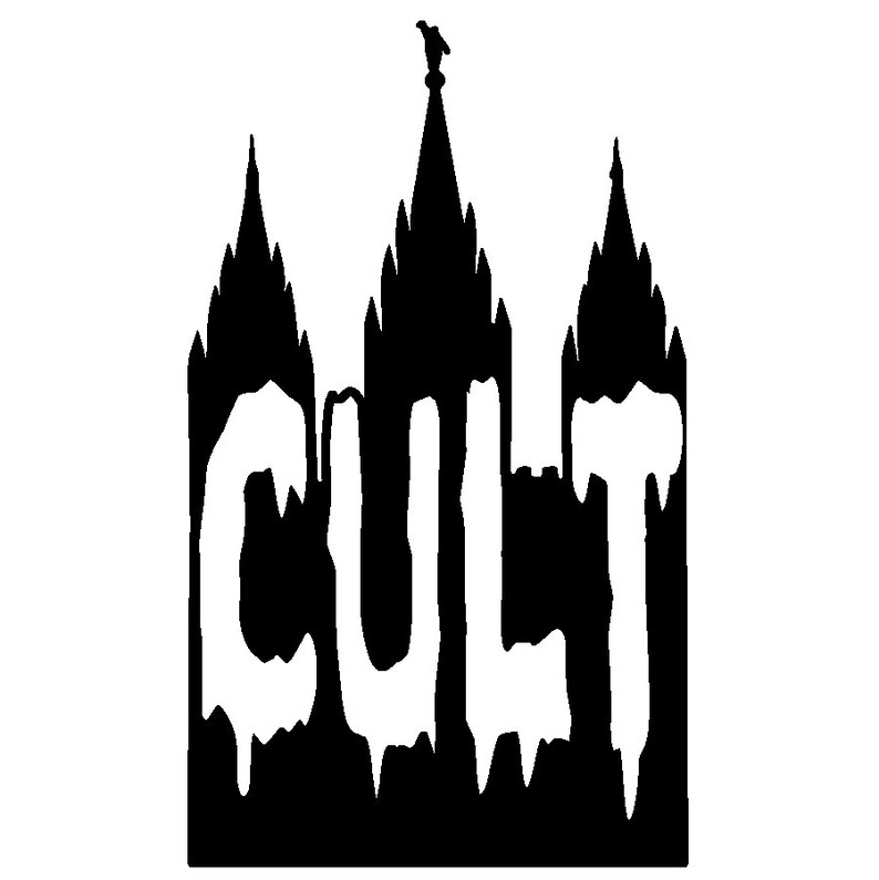 Cult Temple Decal Exmormon Permanent Vinyl - Etsy