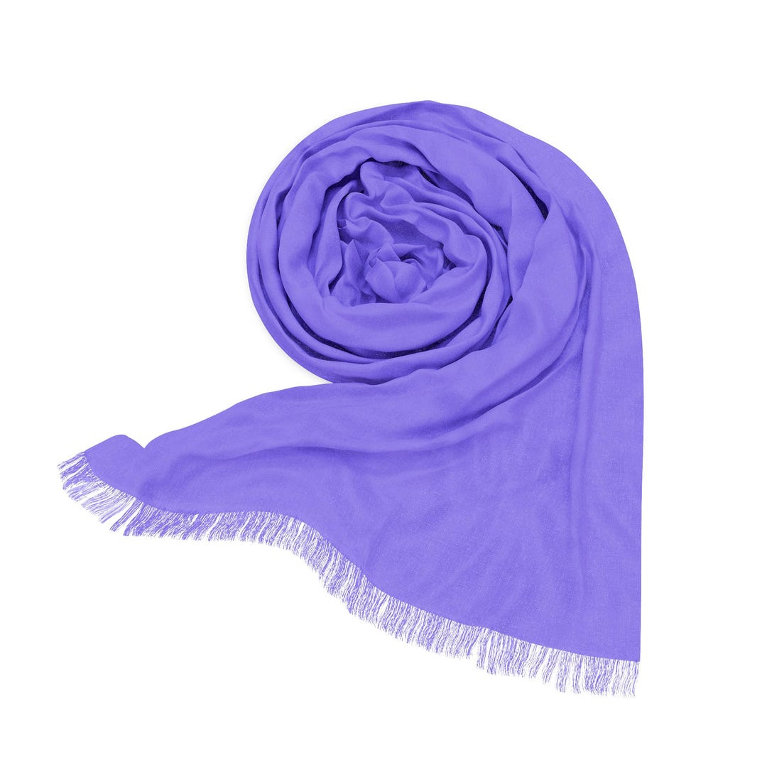 Versatile Lightweight Scarf, Periwinkle - Etsy