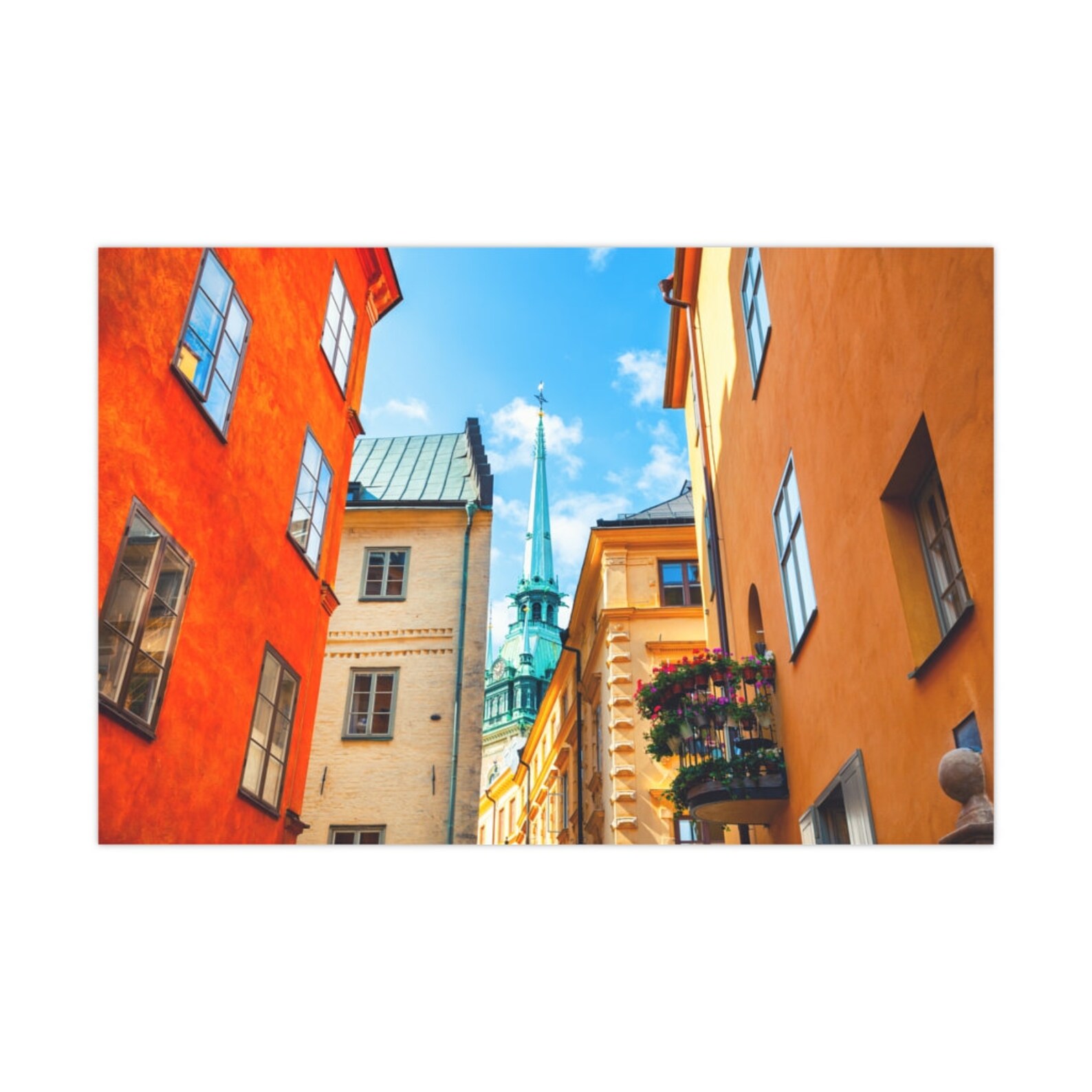 Stockholm Premium Matte Posters, Gamla Stan, Old Town, Size: 18 12 ...