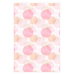 Pink Dots Wrapping Paper, Size: 24 36, Luxury, Premium Gloss Paper 90 ...
