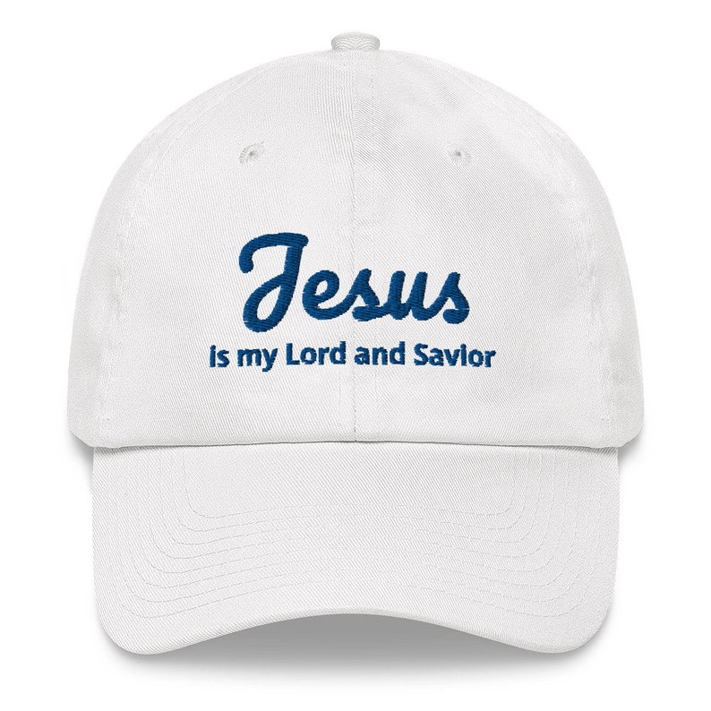 Jesus is My Lord and Savior Dad Hat John 14:6 on the Back - Etsy