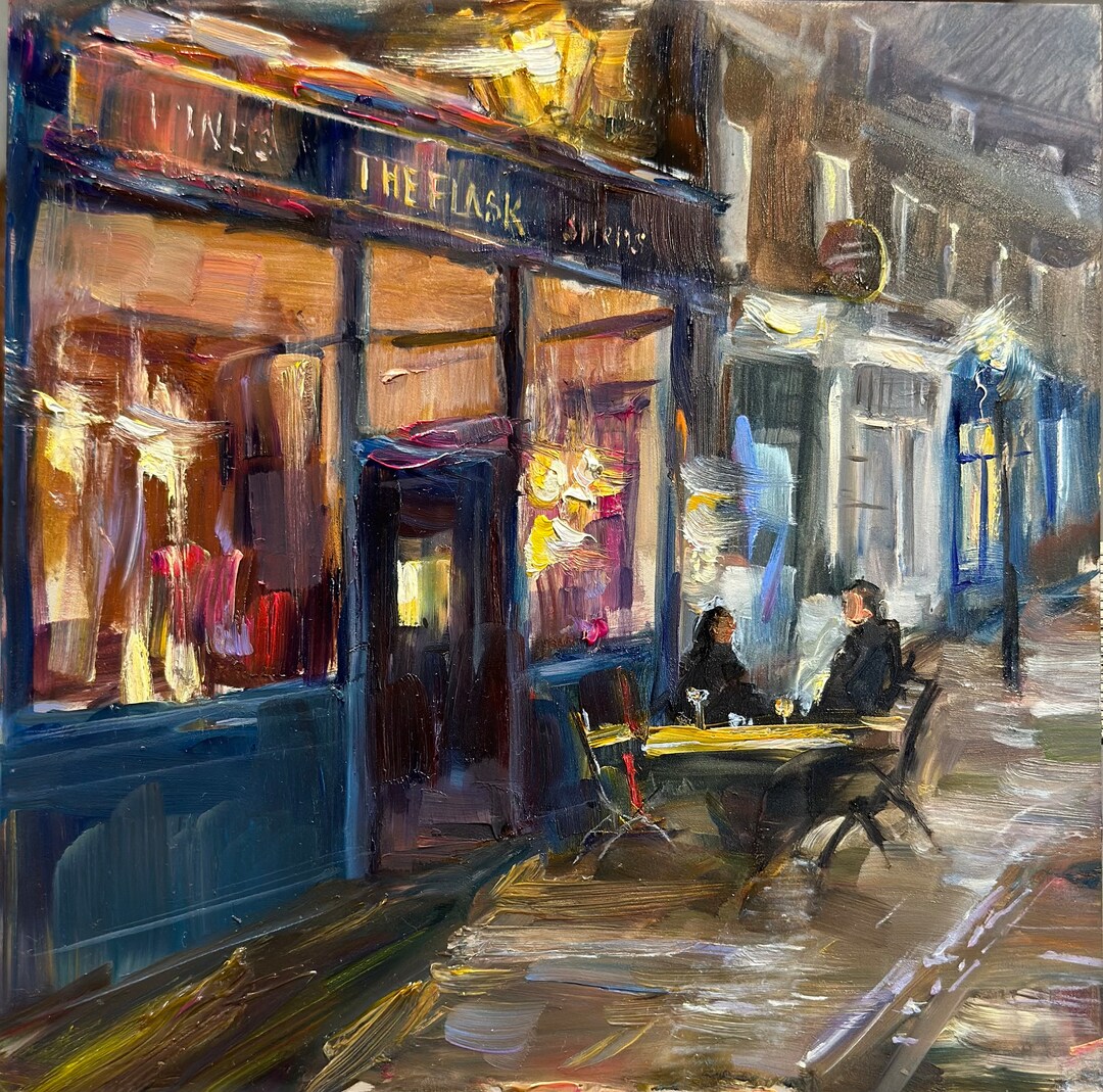 Double-mount Limited Edition Artist Print of the Flask, Hampstead ...