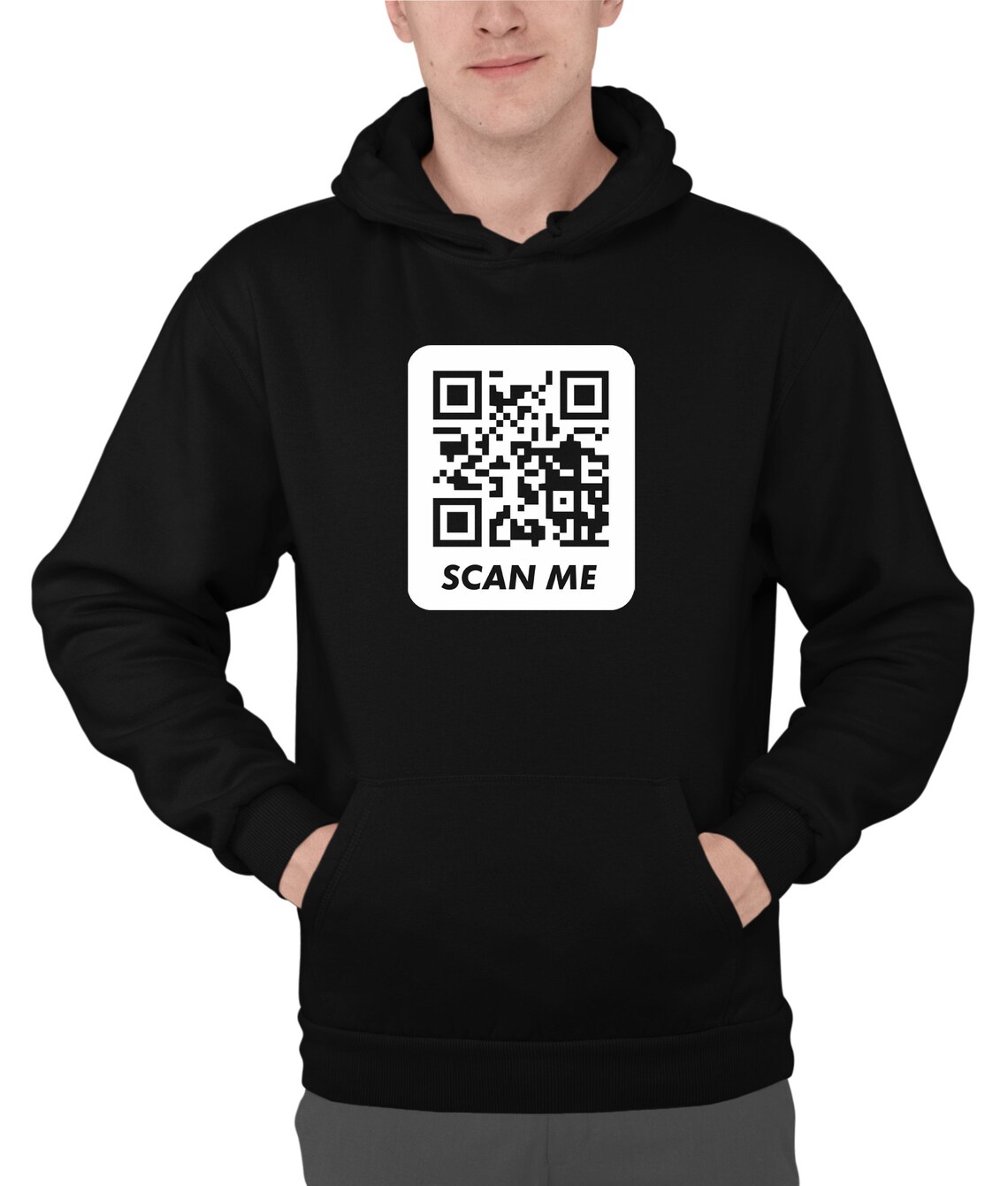 Rickroll Trolling Hoodie Rickrolling QR Code Link Funny Prank - Etsy UK
