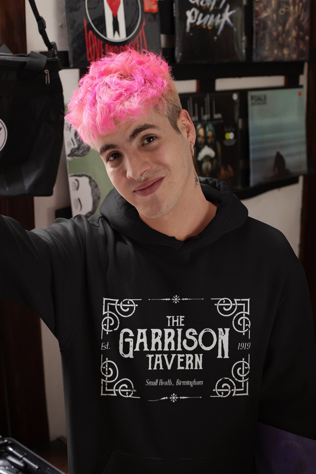 British TV Hoodie the Garrison Tavern Gangster Television Show Inspired ...