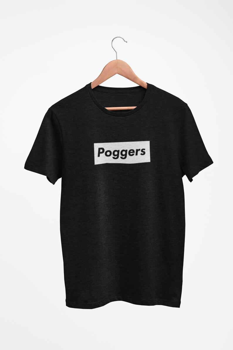 Poggers Gamer Tshirt Meme Parody Tshirt Pogchamp Emote Stream - Etsy UK