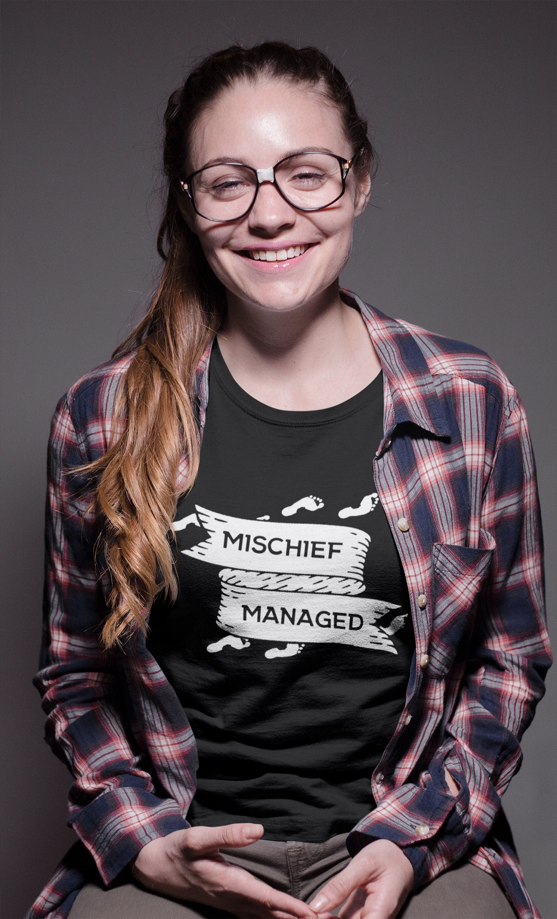 Movie Book Tshirt Mischief Managed Film Novel Inspired - Etsy UK