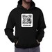Rickroll Trolling Hoodie Rickrolling QR Code Link Funny Prank Unisex ...