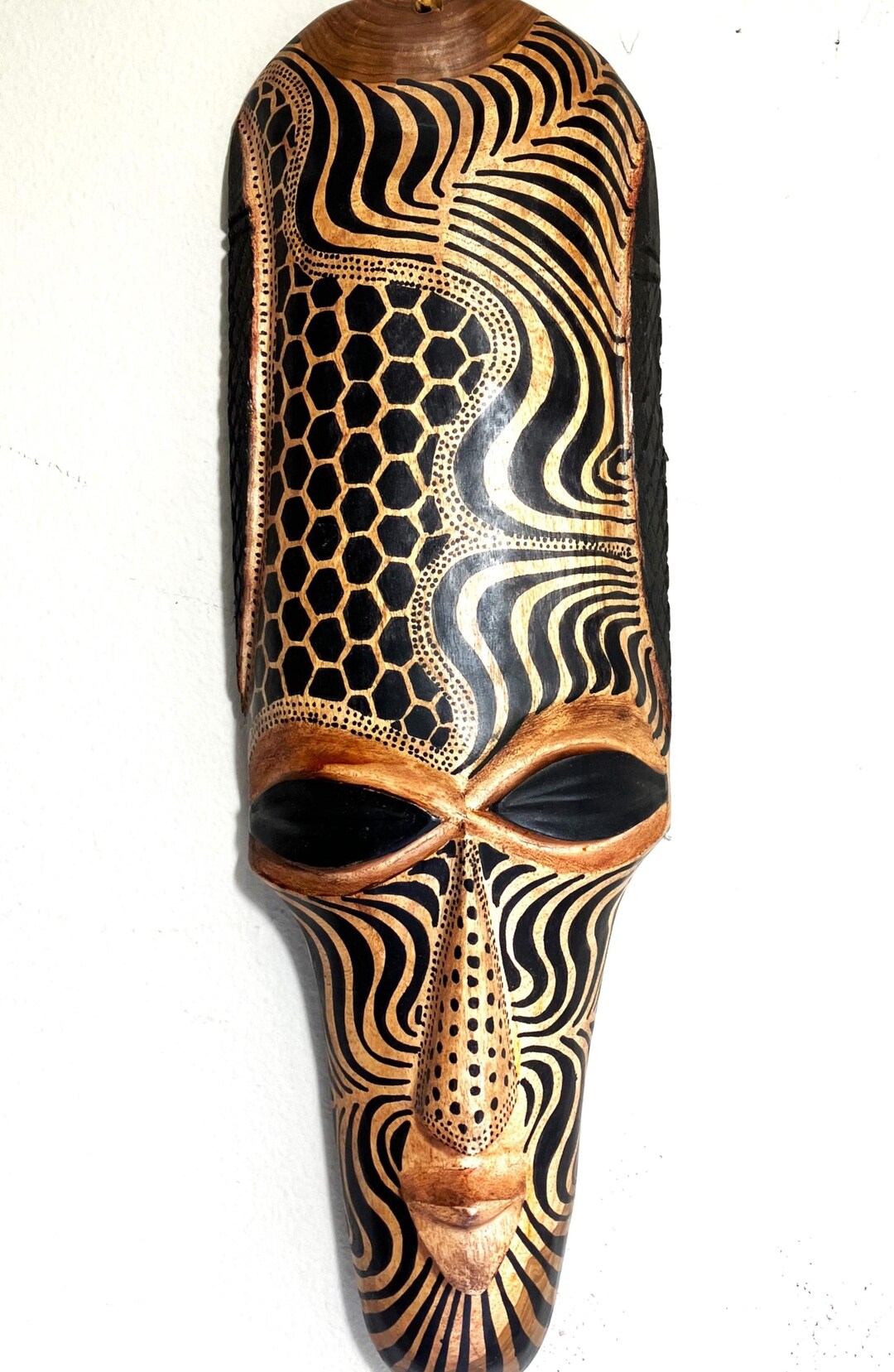 African Tonga Tribal Wall Mask Tonga Hand Carved in Zimbabwe, Dynamite ...