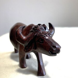 Cape Buffalo 4" Hand Carved in Zimbabwe Amazing Detail - Etsy