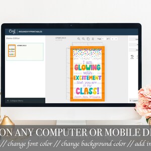 EDITABLE Pastel Back to School Survival Kit Tags | I Am Glowing With ...