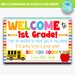 EDITALBLE Welcome Back to School Postcard From Teacher for ANY GRADE ...