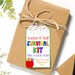 EDITABLE Bright Teacher Survival Kit Treat Bag Tags | Staff Survival ...