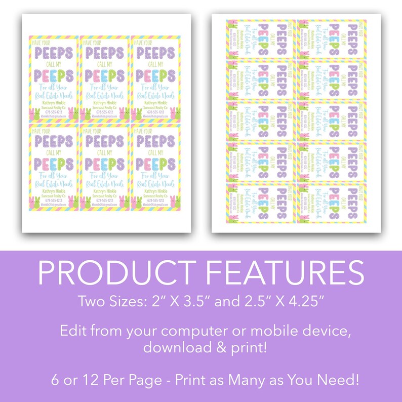 EDITABLE Have Your Peeps Call My Peeps for All Your Real Estate Needs ...