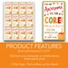 EDITABLE You Are Awesome to the Core Caramel Apple Gift Tag | Rectangle ...