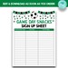 EDITABLE Soccer Game Day Snack Sign up Sheet | Game Day Snacks Sign up ...