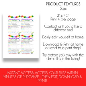 EDITABLE Paraprofessional's Survival Kit Tag | Back to School Parapro ...