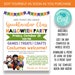 EDITABLE Halloween Class Party Flyer | School Halloween Party ...