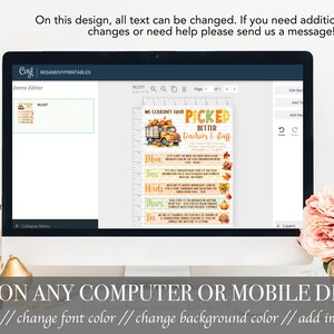 EDITABLE We Couldn't Have Picked Better Teachers and Staff Appreciation ...