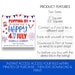 EDITABLE Popping by to Wish You a Happy 4th of July Gift Tags - Etsy