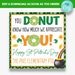 EDITABLE You Donut Know How Much We Appreciate You St. Patrick's Day ...