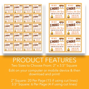 EDITABLE We Need S'more Teachers Like You Gift Tags | Teacher ...