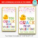 INSTANT DOWNLOAD I'm Beary Glad We're Friends Kid's Valentine's Treat ...