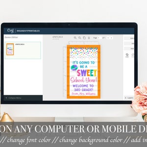 EDITABLE Pastel Back to School Survival Kit Tags | It's Going to Be a ...